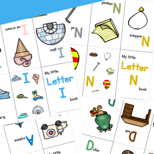 Letter A-Z Mini Folding Books Bundle - Simple Fun for Kids Shop