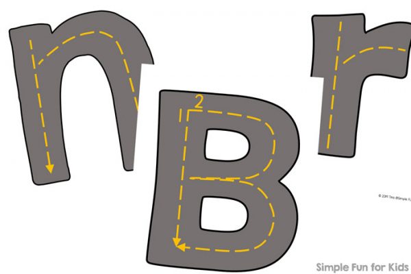 Alphabet Roads Letter Match - Simple Fun for Kids Shop