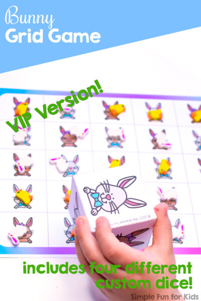 Bunny Grid Game Printable - VIP Version - Simple Fun for Kids Shop