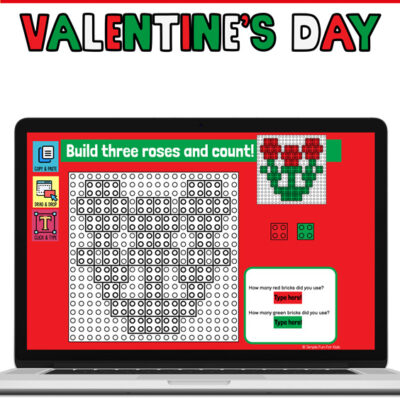 Digital Building Bricks Valentine's Day Build and Count Challenge ...