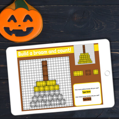 Digital LEGO Halloween Build and Count Challenge - Simple Fun for Kids Shop