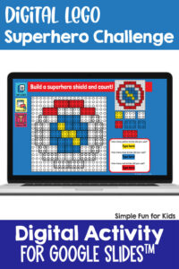 Digital LEGO Superhero Build and Count Challenge - Simple Fun for Kids Shop