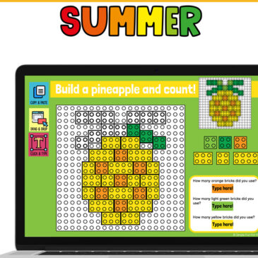 Digital LEGO Summer Build and Count Challenge - Simple Fun for Kids Shop