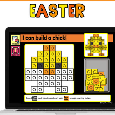 Digital Counting Cubes Easter Build and Count Challenge - Simple Fun ...